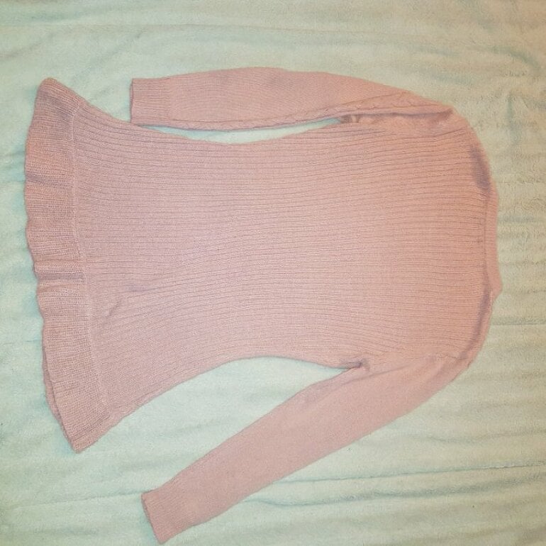 Suéter 'blusón' tejido, palo de rosa. de Vainilla de segunda mano ...