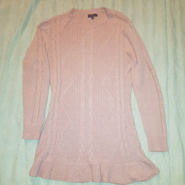 Suéter 'blusón' tejido, palo de rosa. de Vainilla de segunda mano ...