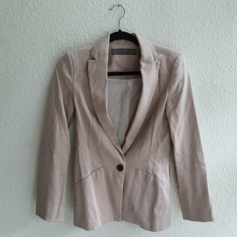 Blazer color palo de rosa de Zara de segunda mano - GoTrendier