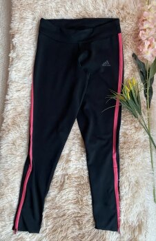 🖤 Leggins franjas color fosfo 🖤 de Adidas de segunda mano - GoTrendier