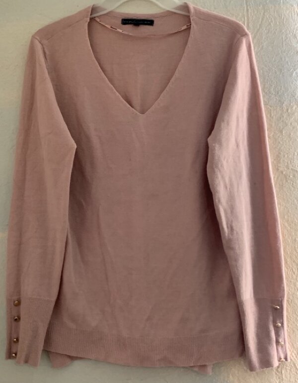 Suéter ligero rosa 💖 de Sao Paulo de segunda mano - GoTrendier