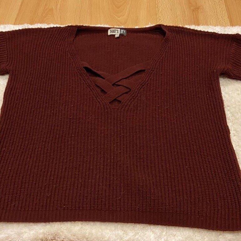 Suéter bonito vino That’s it 🤍 de That's It de segunda mano - GoTrendier