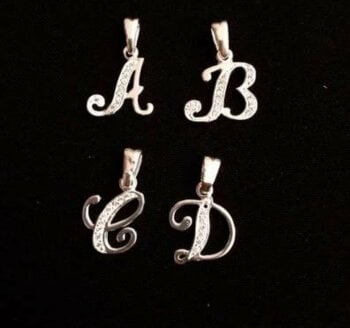 Coyar letra inicial en plata .925 de Otras marcas de segunda mano ...