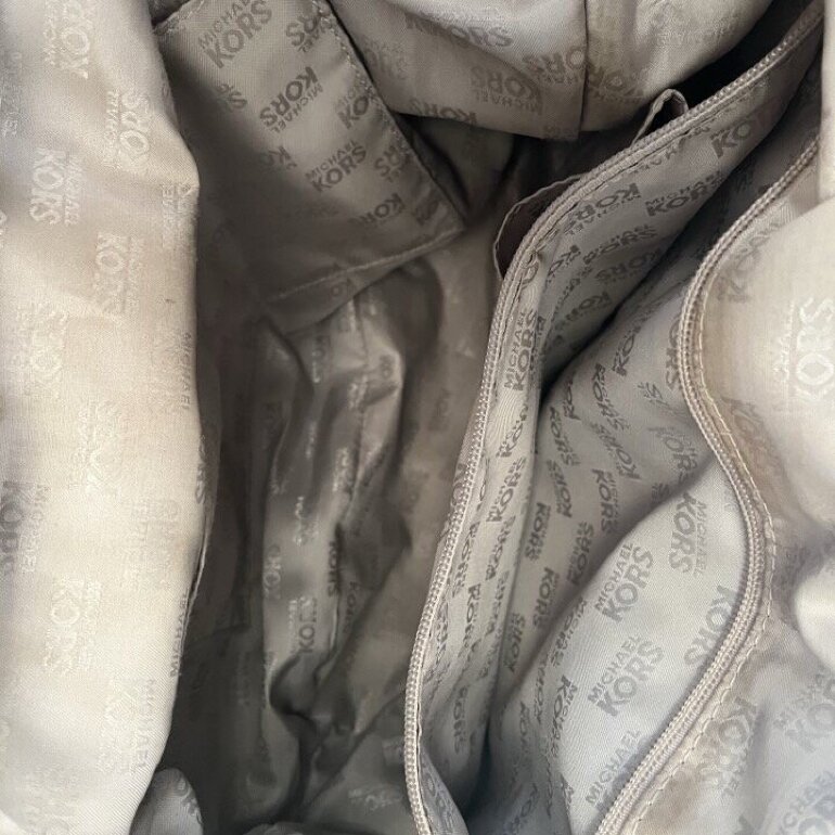 Bolsa MK color café modelo Bedford de Michael Kors de segunda mano ...