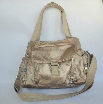 Bolsa Kipling fairfax gold de segunda mano - GoTrendier
