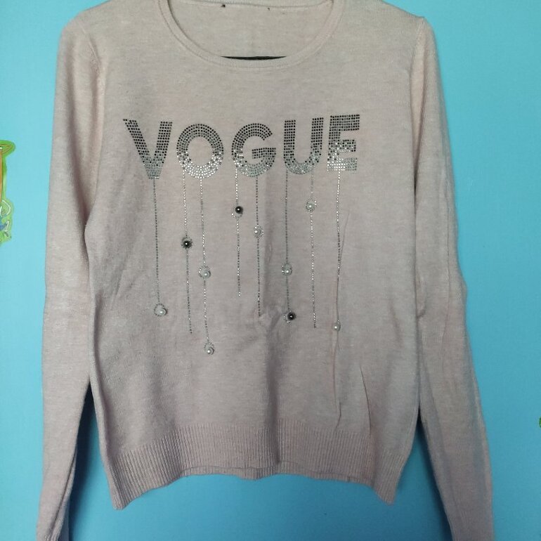 Sueter palo de rosa de estambre de Vertiche de segunda mano - GoTrendier