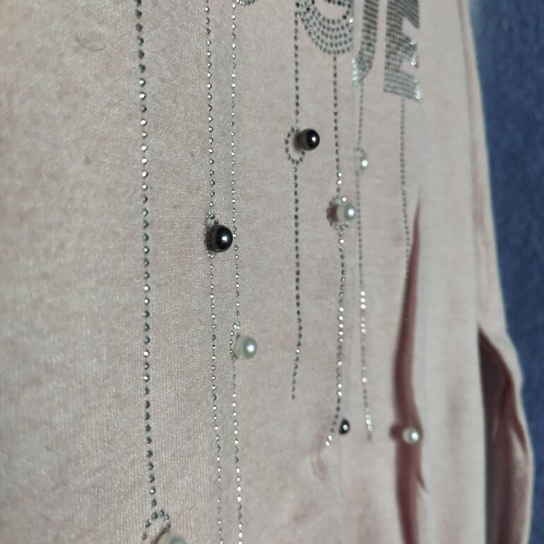 Sueter palo de rosa de estambre de Vertiche de segunda mano - GoTrendier