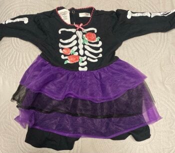 Disfraz catrina bebé de Baby creysi de segunda mano - GoTrendier