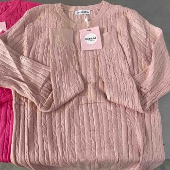 Suéter rosa palo nuevo de Jera de segunda mano - GoTrendier