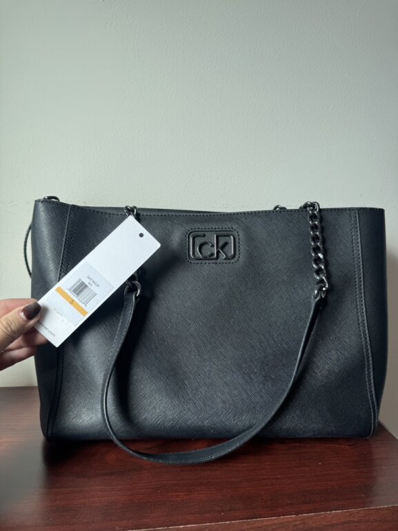 Bolsa negra Calvin Klein de segunda mano - GoTrendier