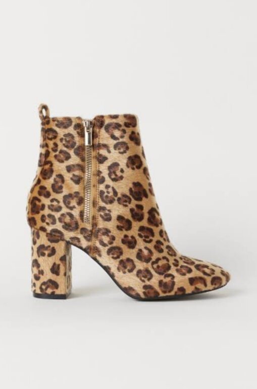 Botines Animal Print H&M de segunda mano - GoTrendier