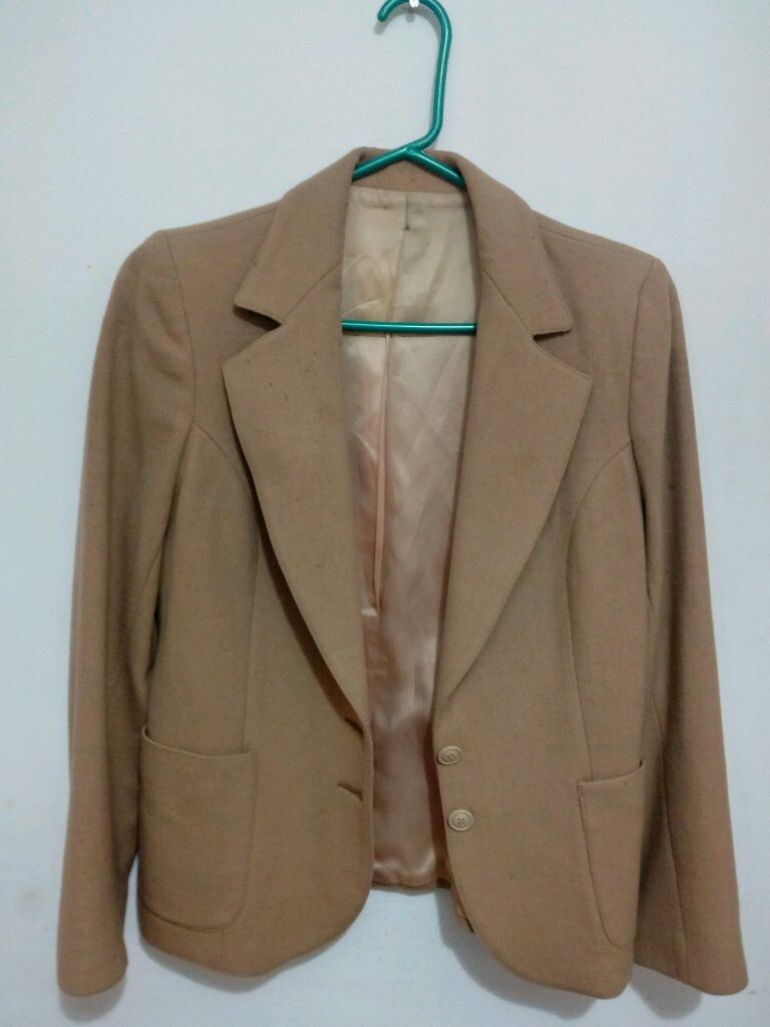 Saco color café claro. Original de los 60's de Otras marcas de segunda ...