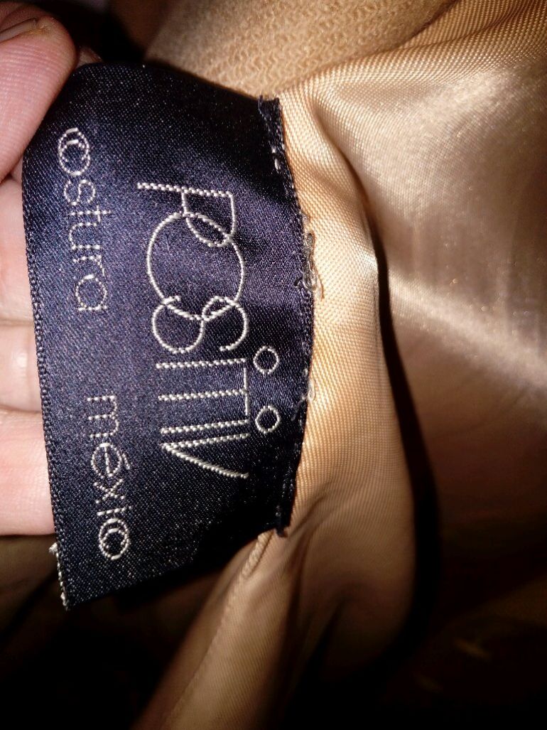 Saco color café claro. Original de los 60's de Otras marcas de segunda ...