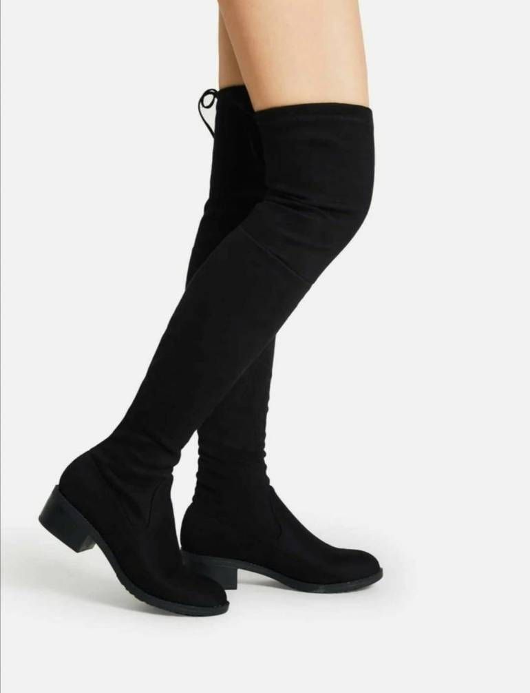 BOTAS NEGRAS ALTAS de Shein de segunda mano - GoTrendier