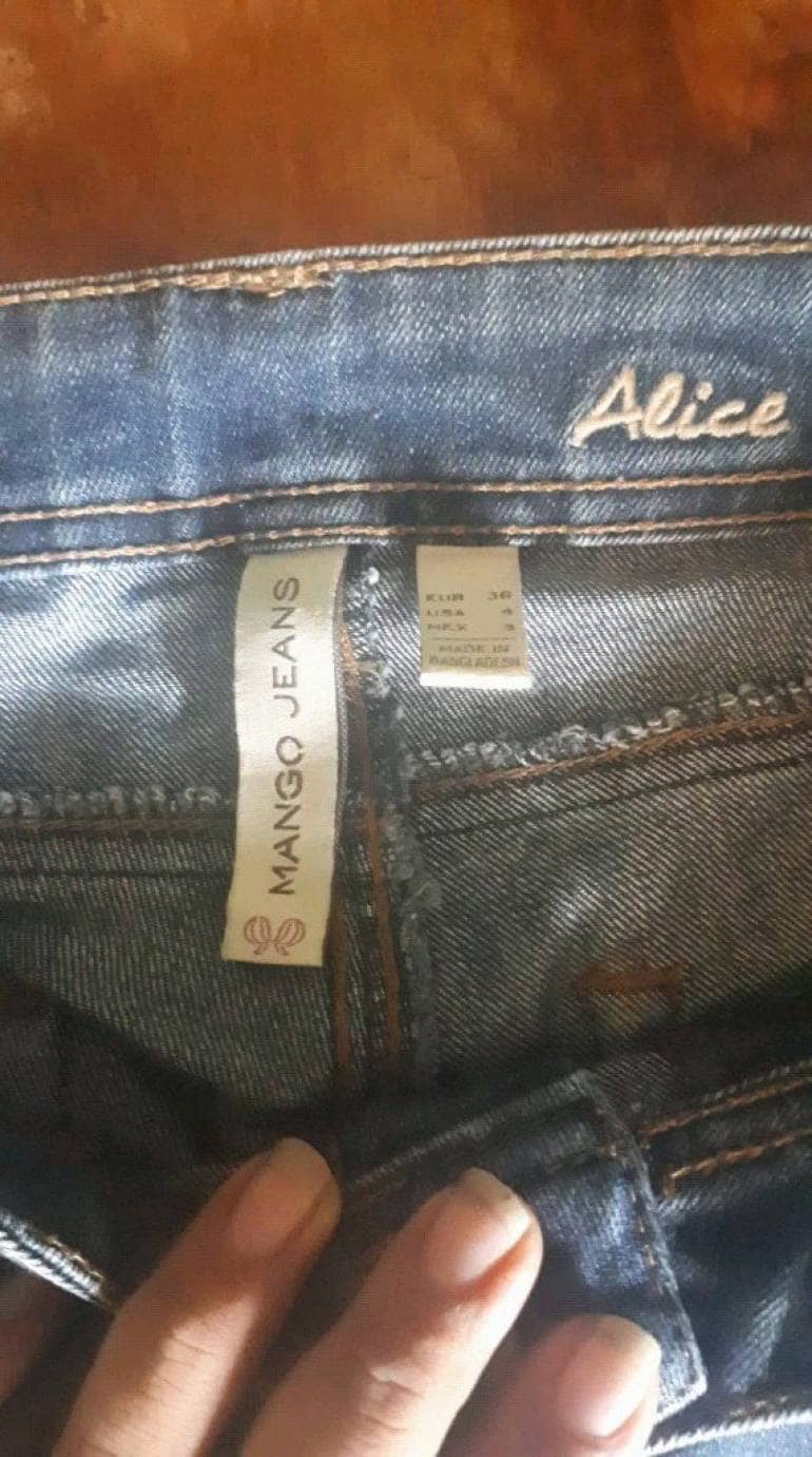 Jeans MANGO ALICE de segunda mano - GoTrendier
