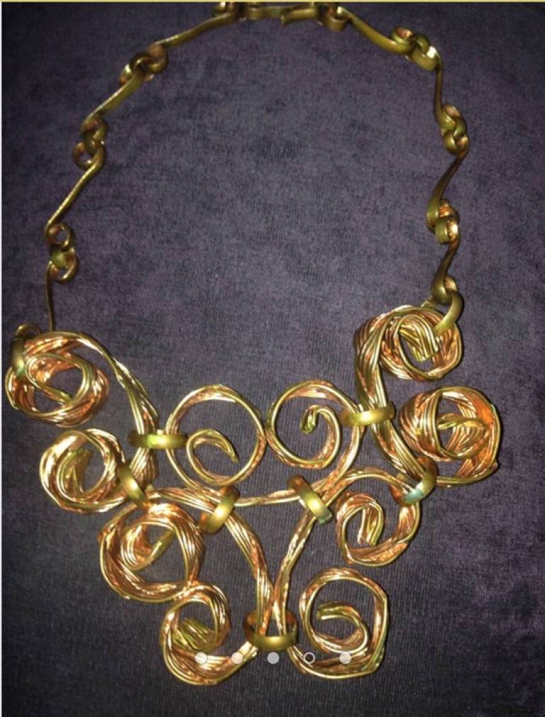 Collar de cobre artesanal de Otras marcas de segunda mano - GoTrendier