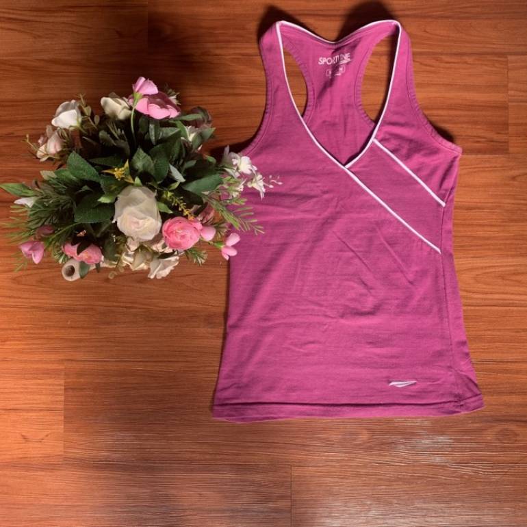 Playera deportiva fiusha Sportline de segunda mano - GoTrendier