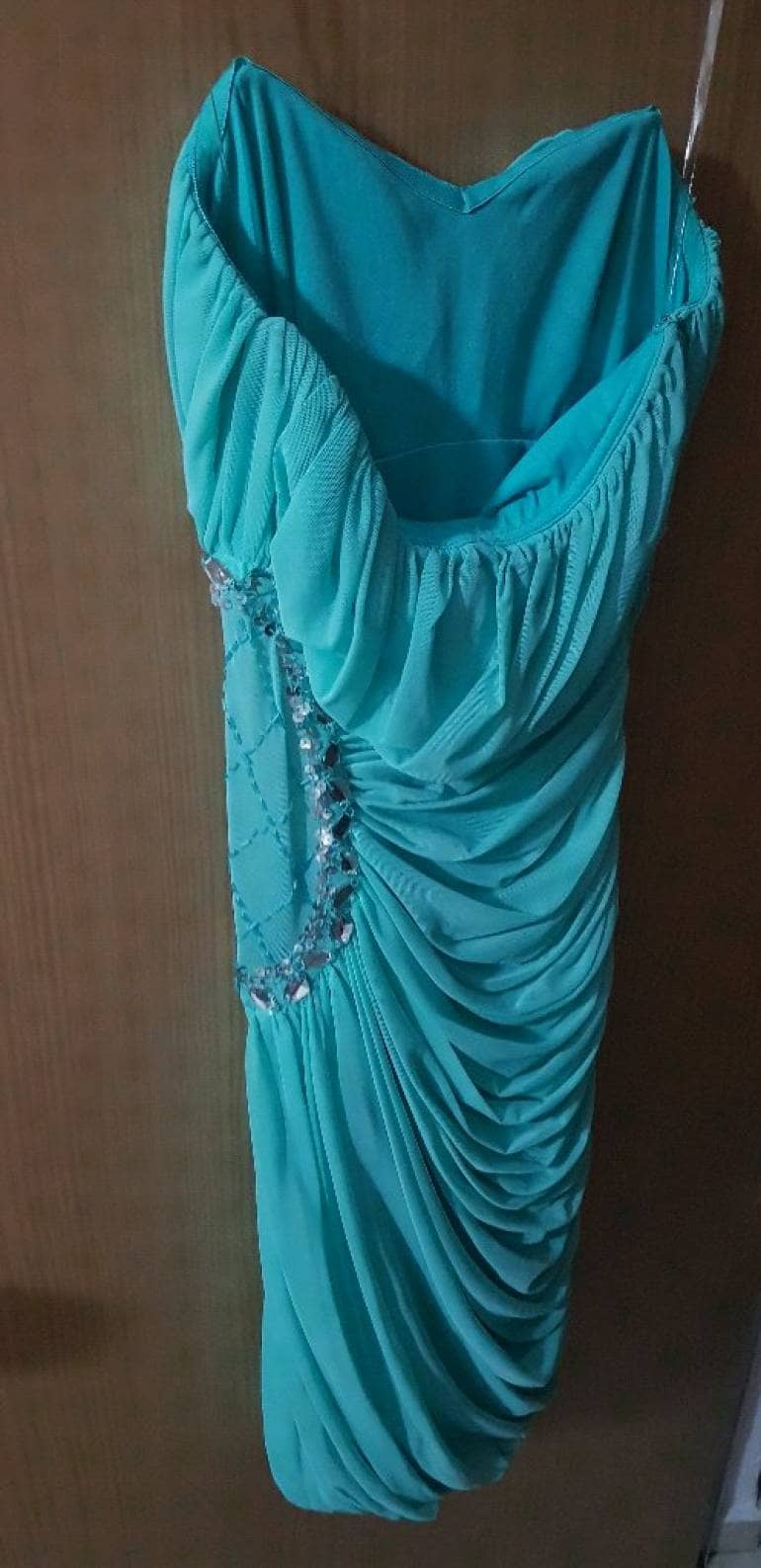 Vestido verde turquesa de Otras marcas de segunda mano - GoTrendier