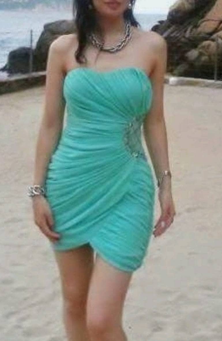 Vestido verde turquesa de Otras marcas de segunda mano - GoTrendier