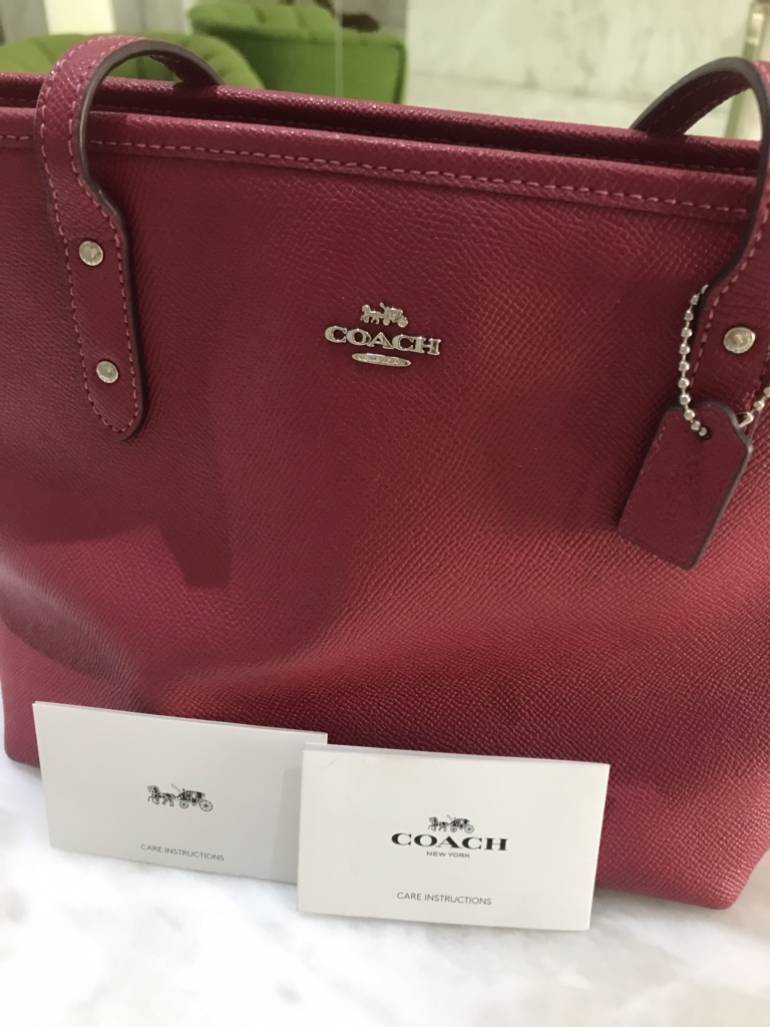 Bolsa coach rosa de segunda mano - GoTrendier