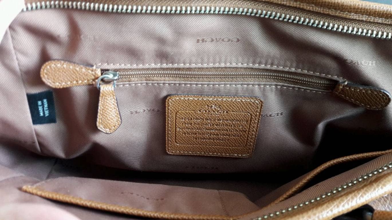 Bolsa Coach Cafe de segunda mano - GoTrendier