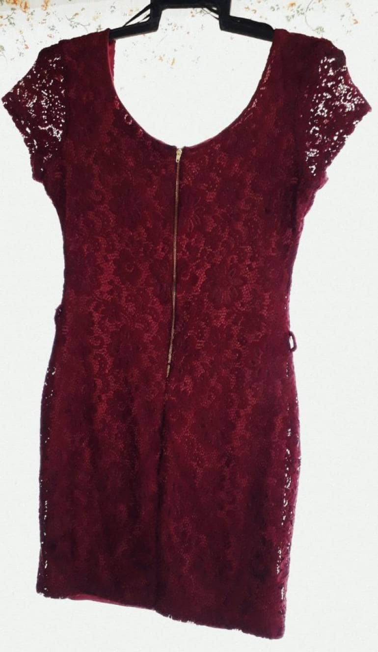 Venta > vestido guindo corto > en stock