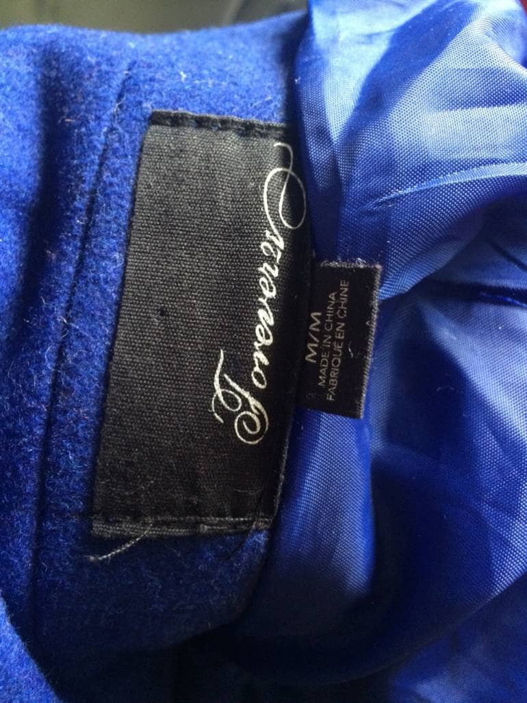 Saco azul rey de Forever 21 de segunda mano - GoTrendier