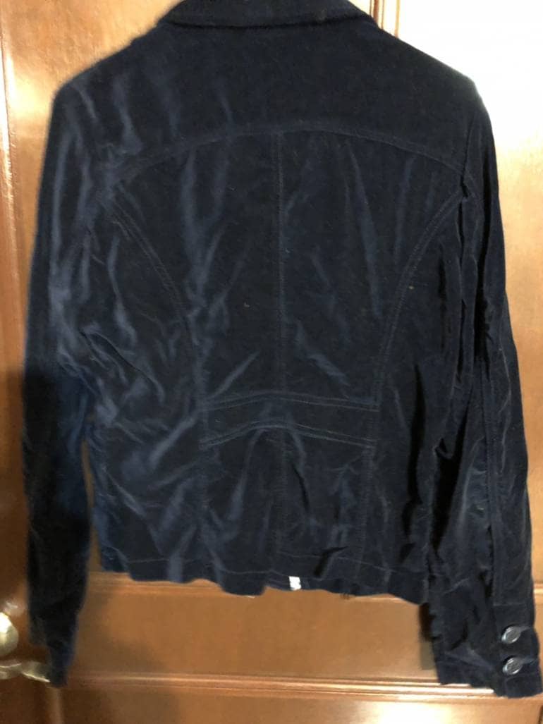 Saco terciopelo azul electrico de Ambition de segunda mano - GoTrendier