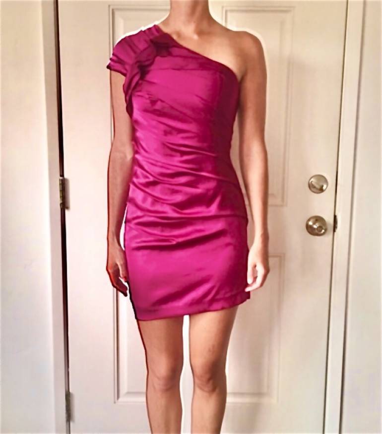 Vestido fiusha Express de segunda mano - GoTrendier