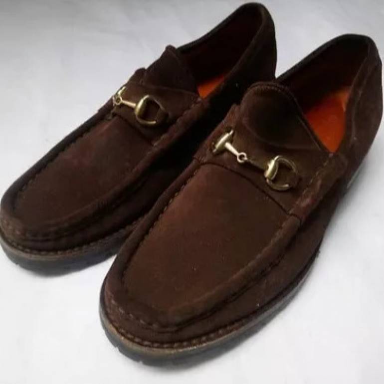 Gucci originales dama gamuza 5 mocasines de segunda mano - GoTrendier